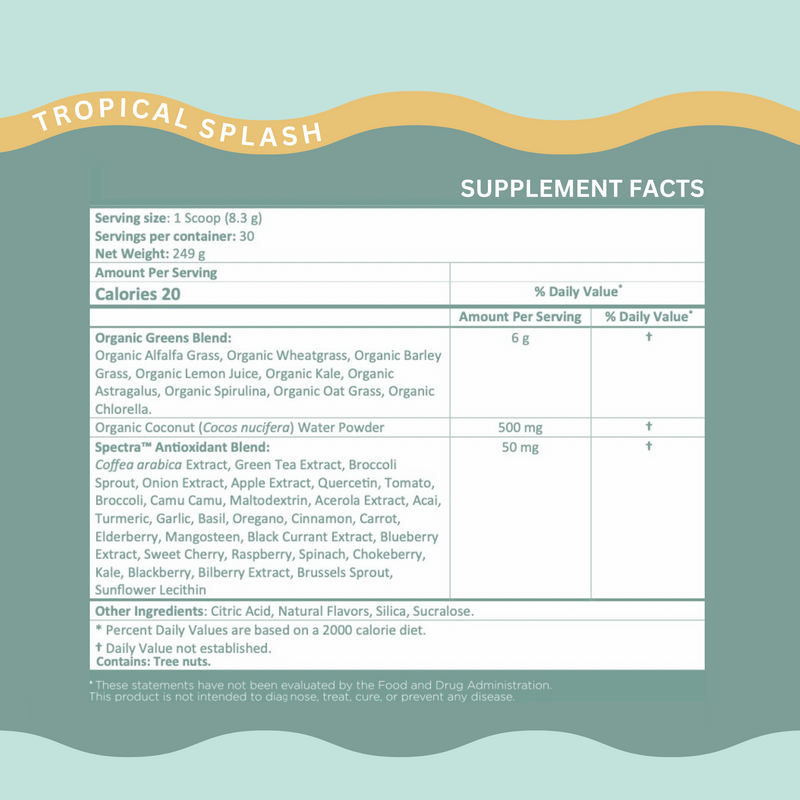 Super Greens - Tropical Splash